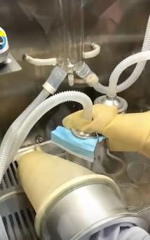 China EN14683-2014 Fire Testing Equipment Mask Bacterial Filtration Efficiency BFE Detector ASTMF2101 for sale