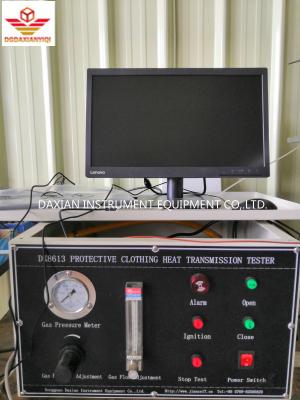 China EN367 Protective Clothing Heat Transmission Tester BS EN 367 Fire Testing Equipment for sale