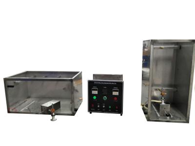 China UL1581 de verticale Horizontale Test van de de Verbrandingsweerstand van het Draad Testende Materiaal Te koop