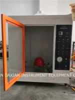 China 100W Helmet Burning Performance Testing Machine For Construction Engineering for sale