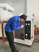 China 100W Helmet Burning Performance Testing Machine For Construction Engineering for sale