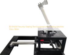 BS EN356 Attrezzatura di prova per vetri di sicurezza Axe Testing Machine Glass Tester