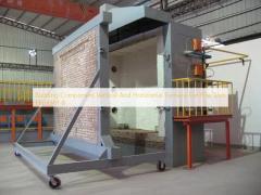 ISO834-1 Standard Building Component Vertical And Horizontal Furnace For Fire Tests EN13381
