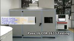 16 CFR 1633 Mattress Flammability Testing Equipment