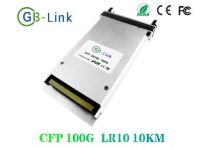 Cina 10 modulo ottico RoHS 6 del ricetrasmettitore LR4 10KM di multi modo di Manica 100G CFP compiacente in vendita