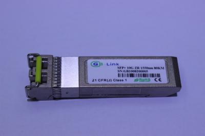 中国 イーサネット繊維 SFP + SMF の 10km 伝達までの光学トランシーバー モジュール 販売のため