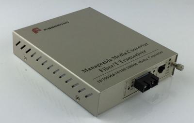 China Convertidor de la fibra óptica de SFP de la red el medios con LFP se dobla la fuente de alimentación 220VAC en venta