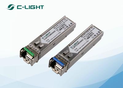 Cina DOM ottici del modulo 2.5G 40km DDM del ricetrasmettitore di CISCO BIDI SFP in vendita