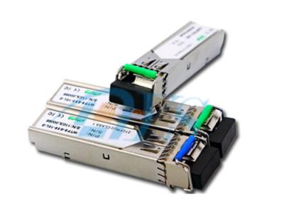 Cina Pacchetto a fibra ottica del ricetrasmettitore di BiDi SFP con il connettore Sc/di LC in vendita