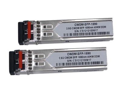 Cina ricetrasmettitore ottico di 2.5G CWDM SFP 40KM in vendita
