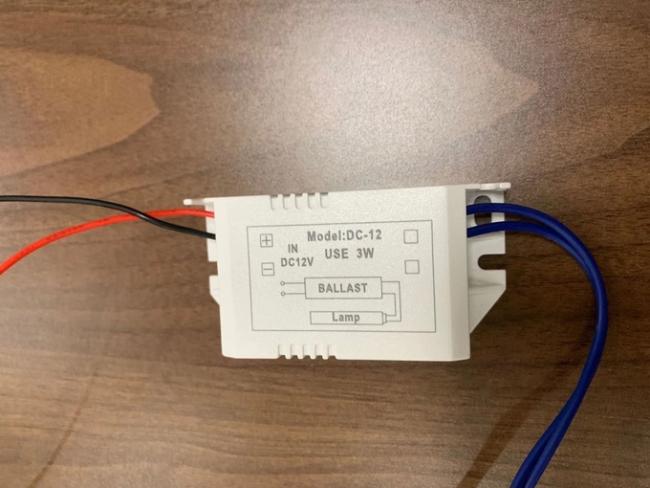 Potere UV della zavorra elettronica UV 3W della zavorra 12VDC piccolo che uccide i batteri 2