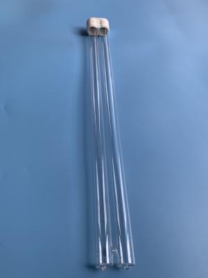 Cina Tipo lampada UV leggera UV-C di vetro di H di disinfezione dell'ozono dei tubi 185nm di 40W per aria in vendita