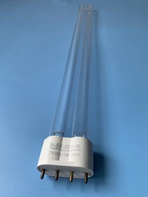Cina La H modella la luce UV leggera UV-C di vetro di quarzo dei tubi 36w 185nm 254nm in vendita