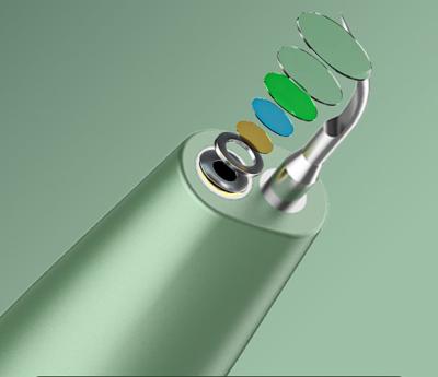 Cina contatore ultrasonico del dente 500mAh del pulitore del PC dell'ABS ultrasonico dentario in vendita