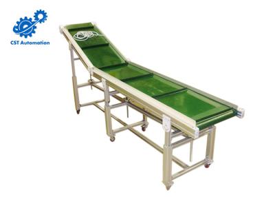 China PVC, das industrielle Förderband-Systeme 0.45kW 1900mm klettert * 600mm * 900mm zu verkaufen