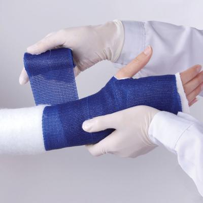China Ansen Medical Waterproof Synthetic Orthopedic Fiberglass Bandage And Casting Tape Emergency External Bandage for sale