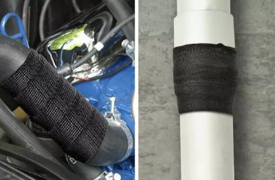 China Water Stop Seal Resin Impregnated Fiberglass Tape Urethane Tape Water Activate Fiberglass Pipe Repair Bandage for sale