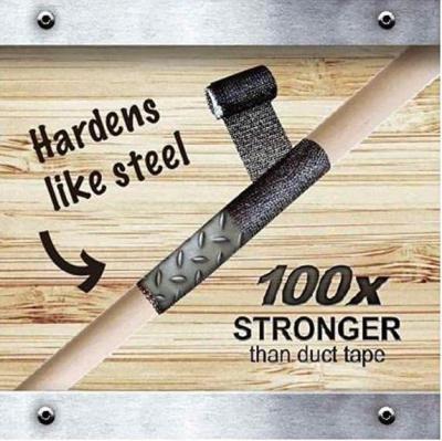 China OEM Strong Adhesive ape Fiberglass Pipe Repair Bandage Repair Kit Water Tube Fittings Push Fit Connector Quick for sale