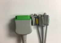 China Multi Link ECG Replacement Parts Cable 3 Lead With Integrated Grabber Lead Wire 3.6M for sale