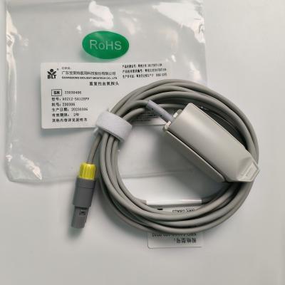China Integrated Adult Finger Clip Blood Oxygen Probe With 5 Needles Yellow Lemo Connector PN 15-100-0010 for sale