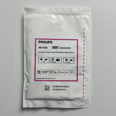 China PHILIP  Original M1133A Neonatal / Infant / Adult Disposable SpO2 Sensor REF: 989803128551 for sale