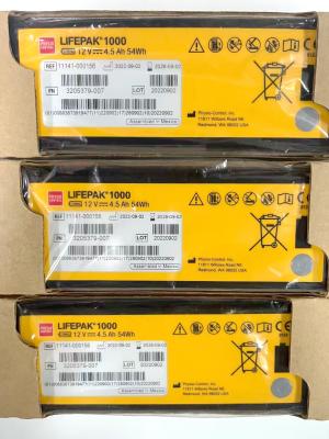 Cina REF:1141-000156 Batterie per apparecchiature mediche Medtronic LIFEPAK 1000 Defibrillatore Batteria 12V 4.5Ah 54Wh in vendita