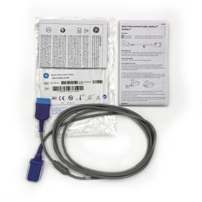 China 2021406-001   SpO2 Interconnect Cable. Nellcor OxiMax,3m/10ft for sale