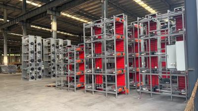 China Struttura del telaio Gabbia per polli 3 - 9 Polli Capacità OEM for sale