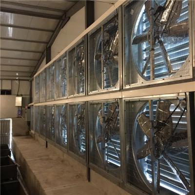 Cina ventilatore di pressione del sistema di controllo di clima dell'azienda avicola del pollo 1.1KW in vendita