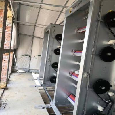 China O cultivo de aves domésticas gaiola Eletro da galinha da camada de 3 séries galvanizou à venda