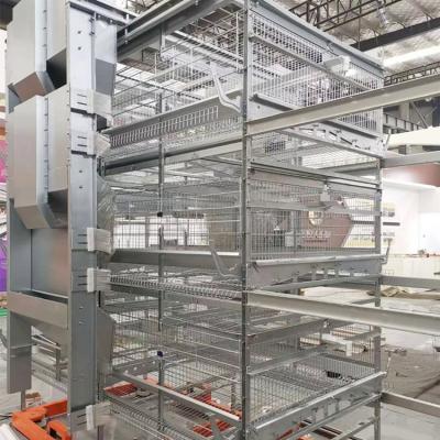 Cina Tipo completamente automatico gabbia della batteria H del pollo di strato per la stenditura delle aziende agricole di pollo in vendita