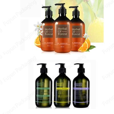 China Fuyun Shampoo Dispenser Bottles for sale