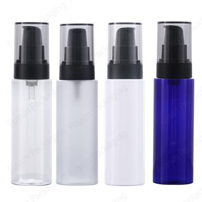 China Clear 100Ml Travel Foam Pump Bottle For Lotion , Small Empty Pump Bottles Customised Logo for sale