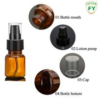 China Mini W55mm Fine Mist Small Refillable Plastic Bottles Round Shape for sale