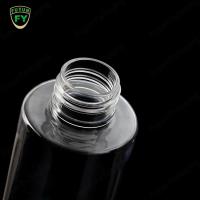 China Transparent Empty Small Spray Bottles Frost Chrome Surface Handling for sale
