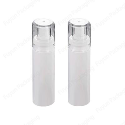 China Plastic 100ml Cosmetic Spray Pump Bottle Frost Surface Handling for sale