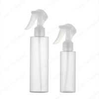 China Fine Mist Trigger Sprayer Bottle PET plastic 100ml 200ml for sale