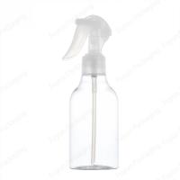 China Transparent PET 200ml Trigger Spray Bottles For Cleaning for sale