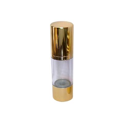 Китай бутылка насоса золота 30ml безвоздушная для косметической сливк стороны лосьона продается