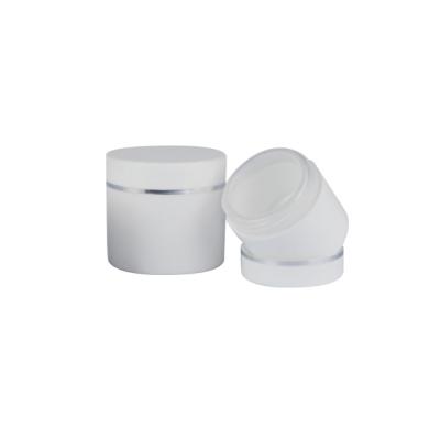 China doppel-wandiges Plastikglas-kosmetische Lotions-Creme-Behälter-Topf-Gläser 50g pp. zu verkaufen