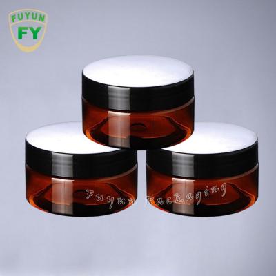 China frasco de creme plástico do creme de cara do recipiente 100ml para o frasco de creme vazio de empacotamento cosmético à venda