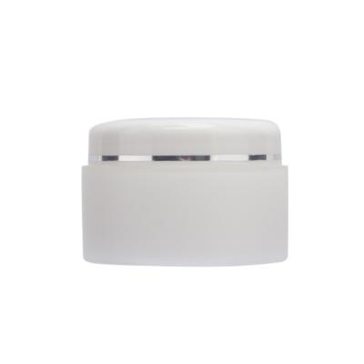 China Runde Gläser des Kunststoffgehäuse-15g für das Hautpflege-Creme-Verpacken zu verkaufen