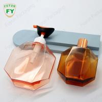China Plastic Hexagon Shape Plastic PET Shampoo Bottle 300ml 500ml for sale