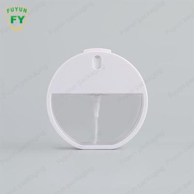 China 20ml Empty Plastic Hand Sanitizer Bottle Credit Card Type Refillable Perfume Spray Disinfectant for sale