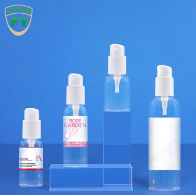China Fuyun 50ml/75ml/100ml/250ml Pet plastic empty cosmetic skincare lotion pump bottle Te koop