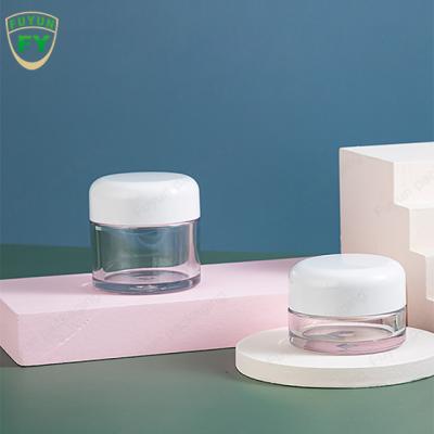 China Plastic Glanzende de Roomkruik van Skincare van het Handoog Gezichts met Wit GLB 30ml 50ml Te koop