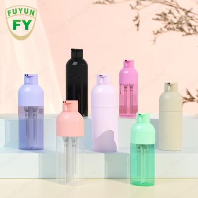 China Leeres 250ml zwei in einer verpackenden Plastikflasche des hairdye Schwarzhaarfärbemittelhaarfarbshampoos zu verkaufen