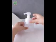 erogatore di schiumatura del sapone del quadrato di 250ml PETG per cura di pelle