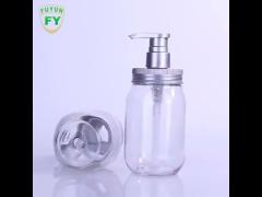 White 500ml 750ml Lotion Pump Bottle Plastic Hair Conditioner