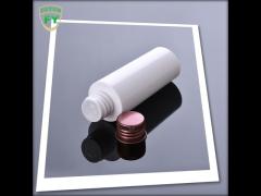 Flacons de toner com base de plástico branco, 80 ml e 100 ml, com spazzola e spazzola por todo o interior